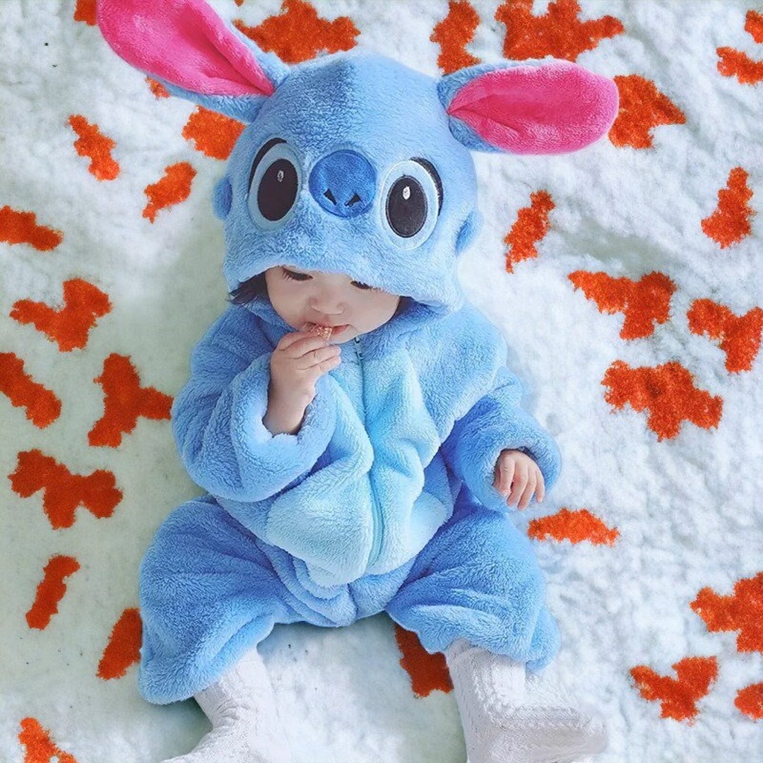 STITCH Baby Costume Kids Lilo&stitch Clothing Warm and - Etsy