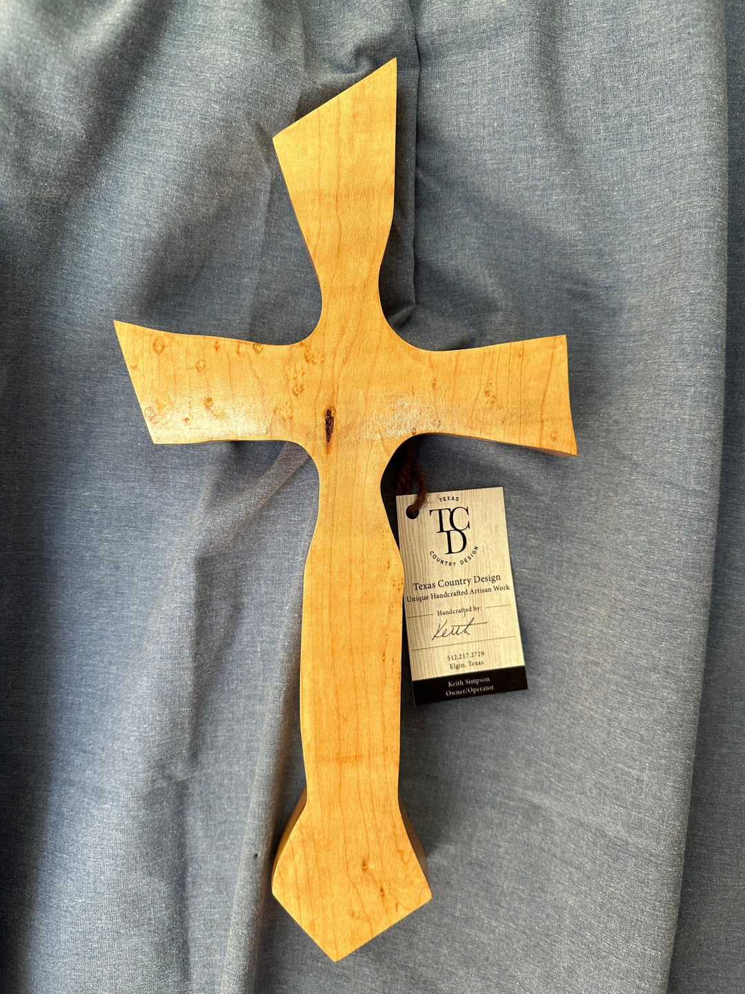 Birds Eye Maple Cross - Etsy