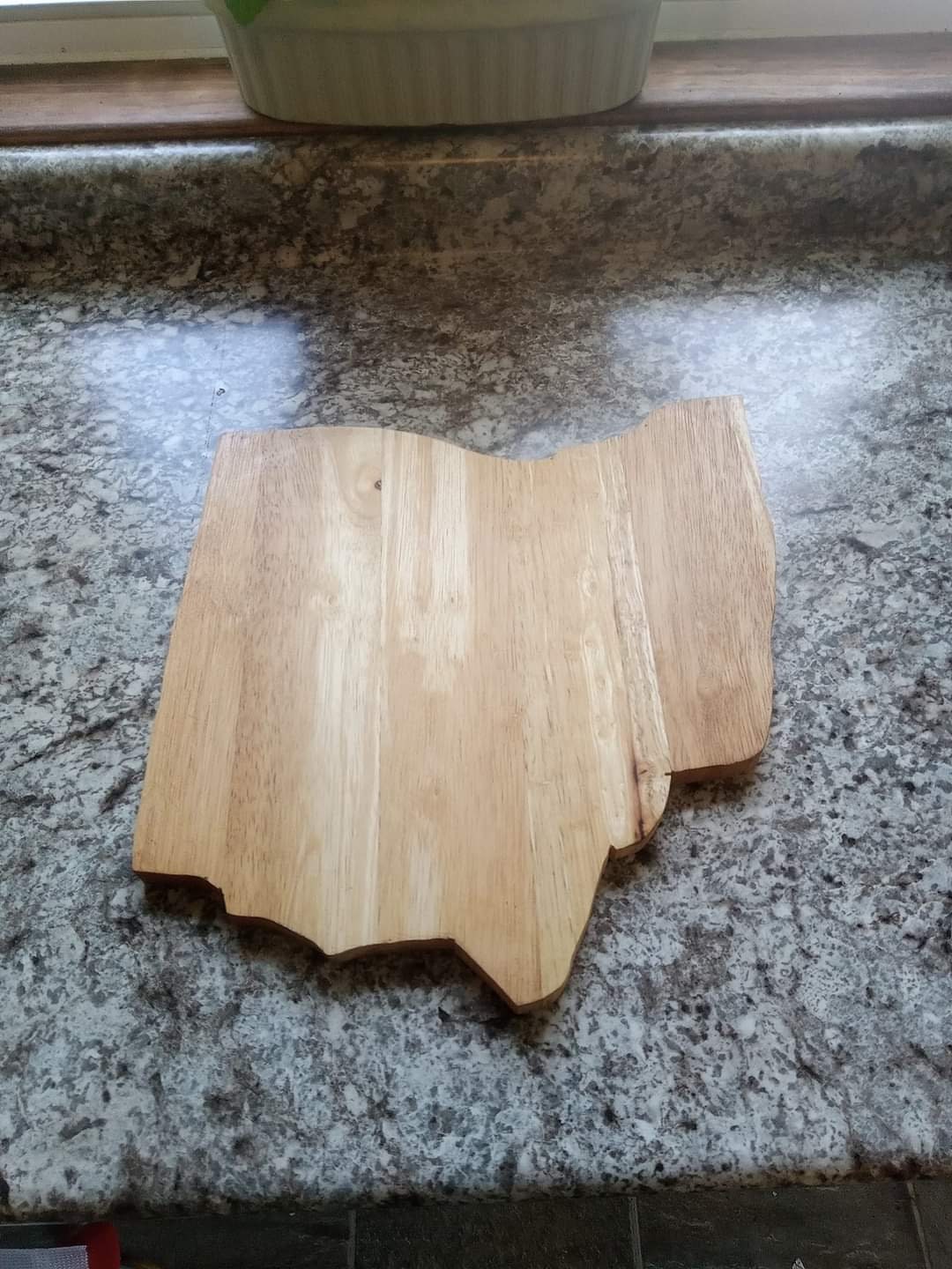 State Shaped Cutting Board - Etsy