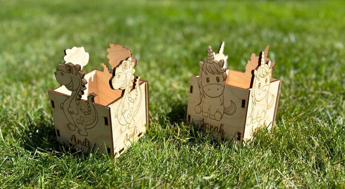 Pencil Holder Svg, Teacher Box, Laser Cut File Svg, Gift Box ,back to ...