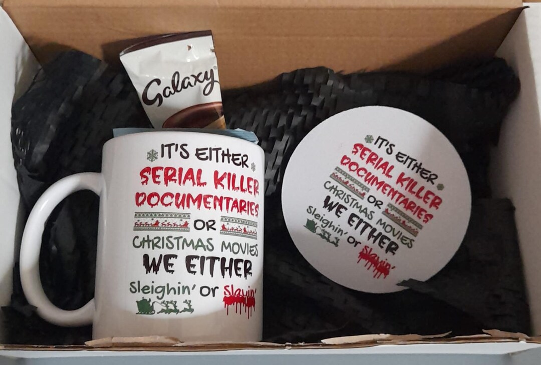 True Crime Lovers Serial Killer Gift Set Christmas Gift for - Etsy