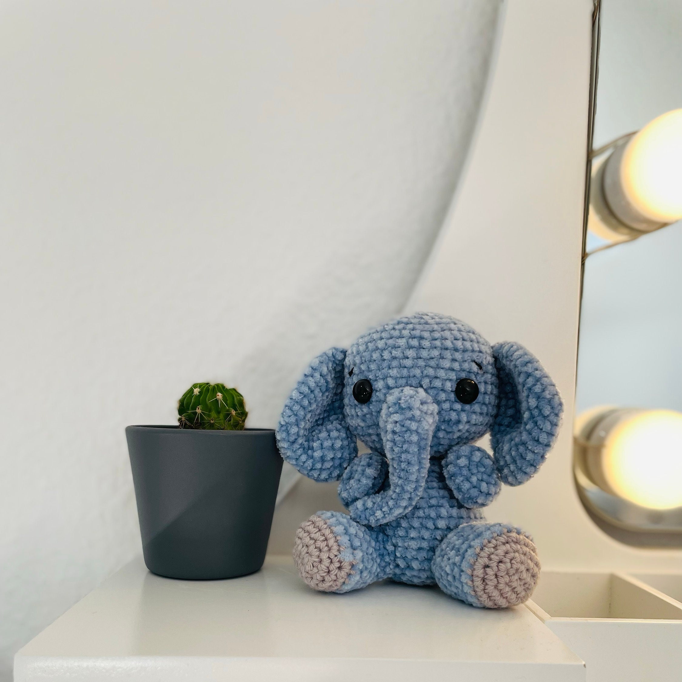 Amigurumi Crochet Pattern Elephant Easy Crochet Pattern Amigurumi ...