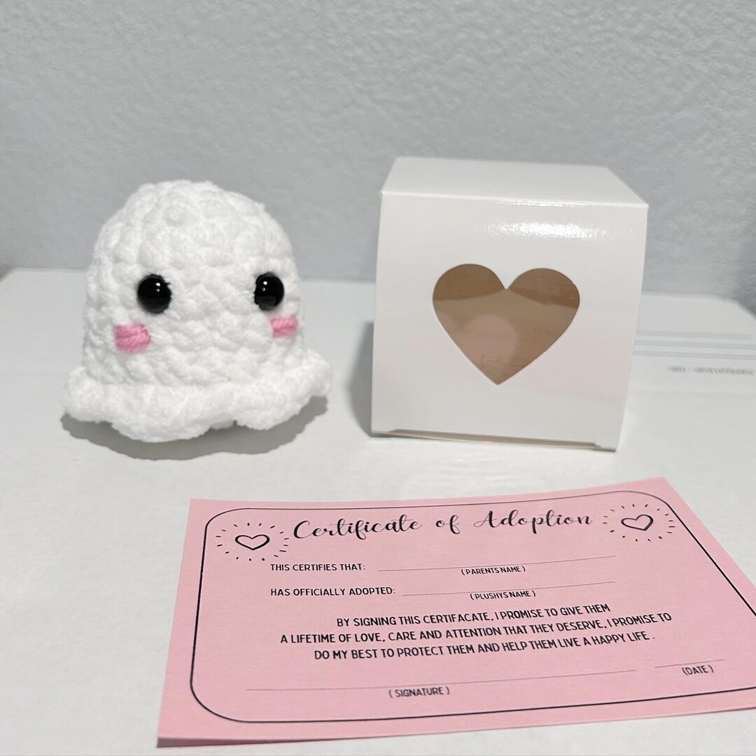 Adopt a Ghost, Pet Ghost, Boo Basket Filler, Boo Basket Stuffer ...