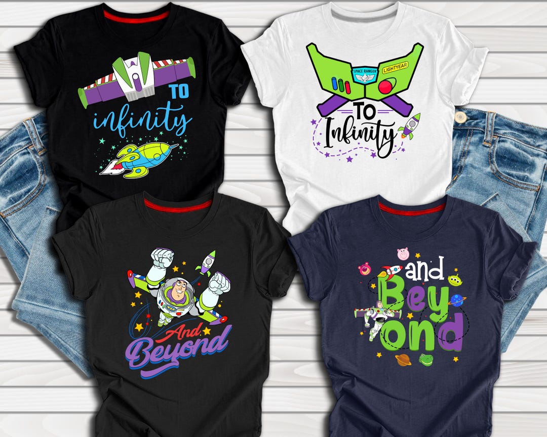 To Infinity and Beyond Shirt, Disney Toy Story Group Shirt, Unisex ...