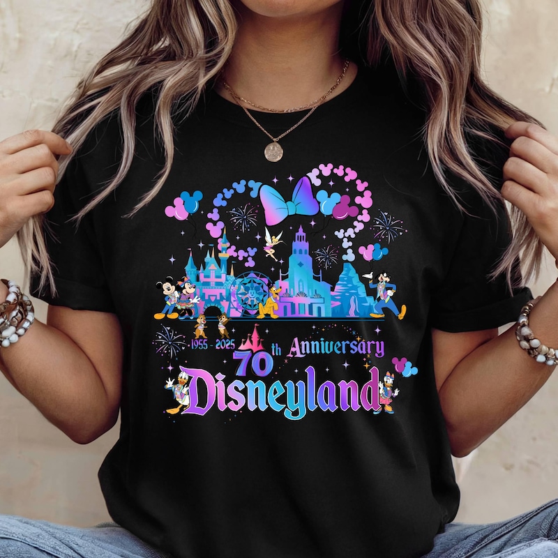 Mickey and Minnie 70th Svg - Etsy
