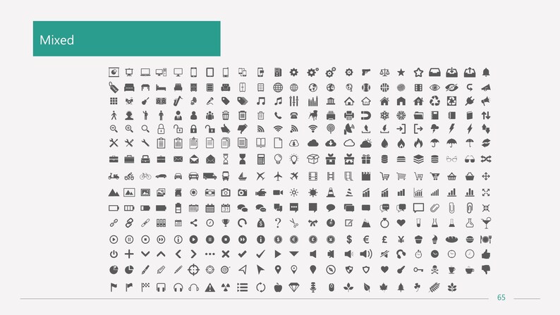 10,000 Icons Editable in Size and Color - Etsy