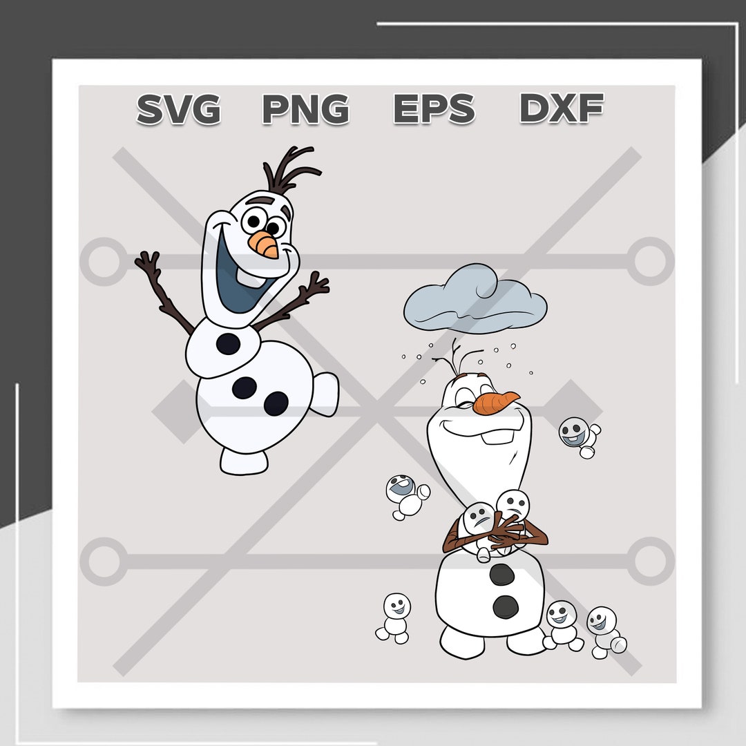 Qualityperfectionus Digital Download Olaf PNG SVG File - Etsy
