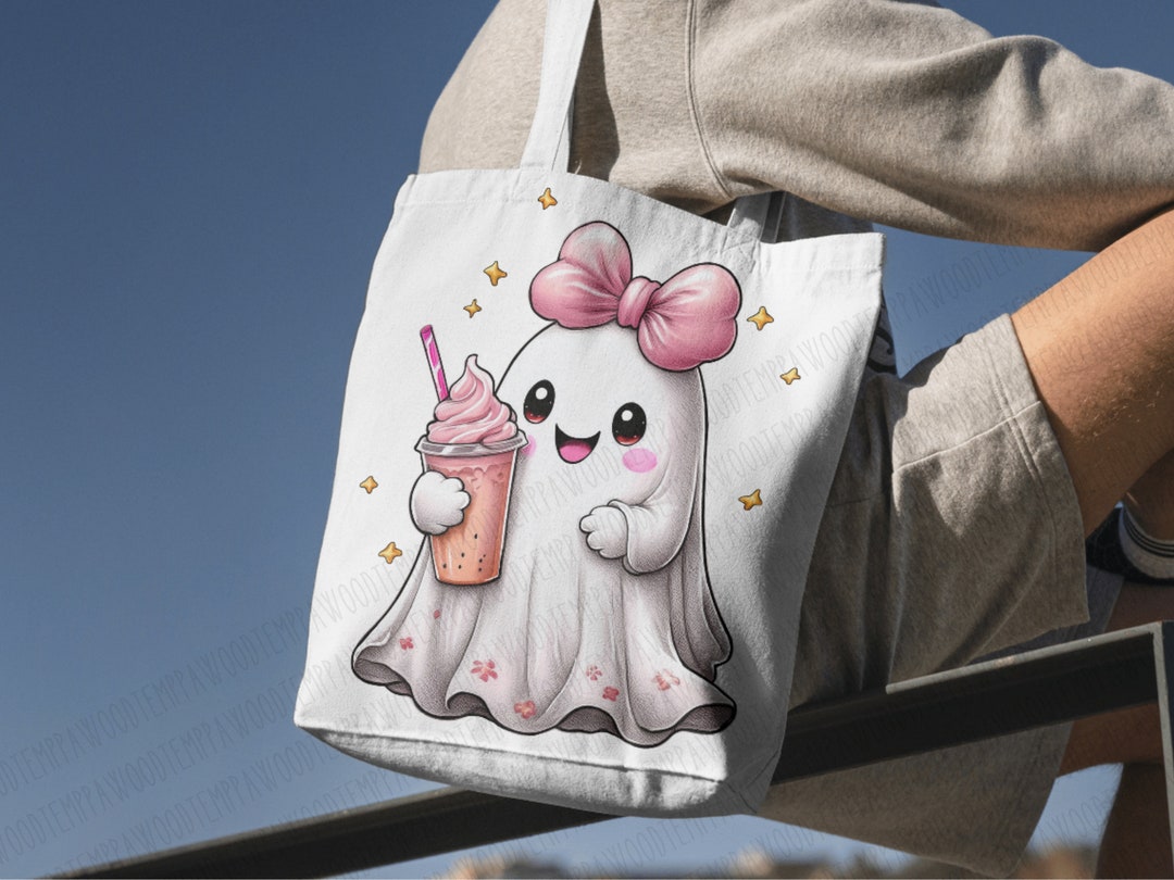 PINK GHOST PNG | Halloween Spooky Ghost |cute Reading and Boujee Mini ...
