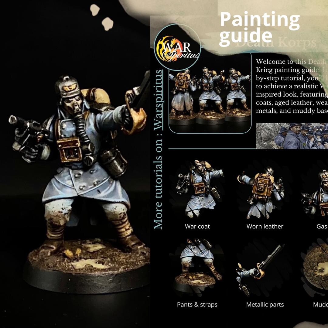 Death Korps of Krieg - Step-by-step PDF Guide | Warhammer 40K - Etsy