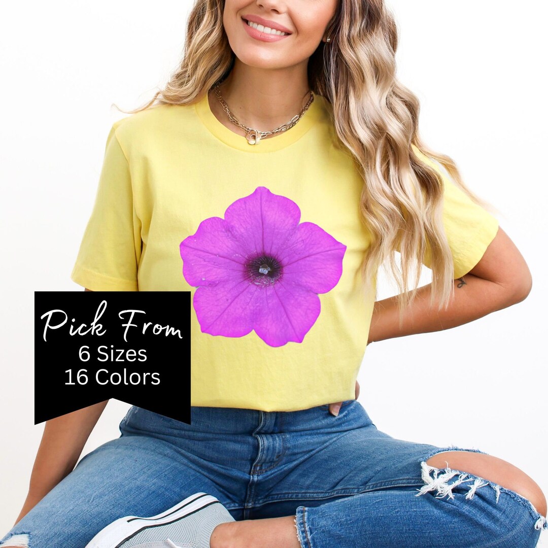 Flower Shirts Aesthetic Wild Flower Shirt Botanical Floral Minimalist Shirts for Women Botanical ...