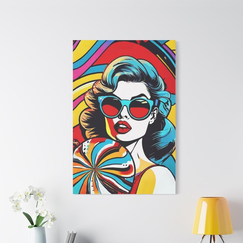 Modern Pop Art Print - Etsy