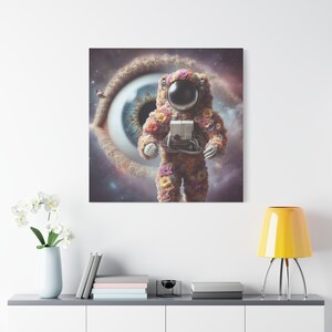 Space Themed Wall Art, George Orwell 1984 Inspired Wall Decor ...