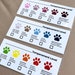 Cat Spice Chart Temperament Cage Card Veterinary Safety Chart Cat ...