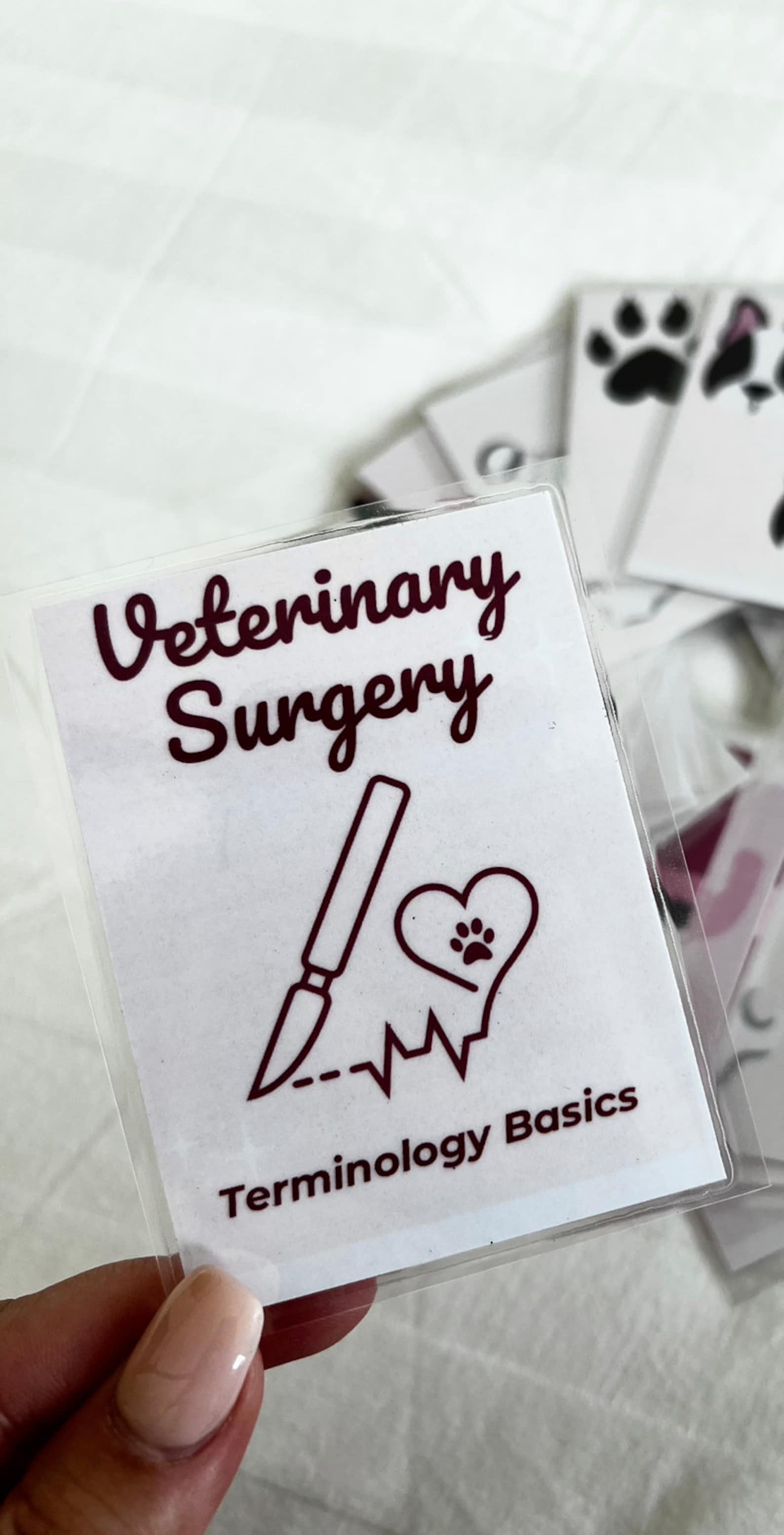 Veterinary Surgery Flashcards Veterinary Study Veterinarian Pocket ...