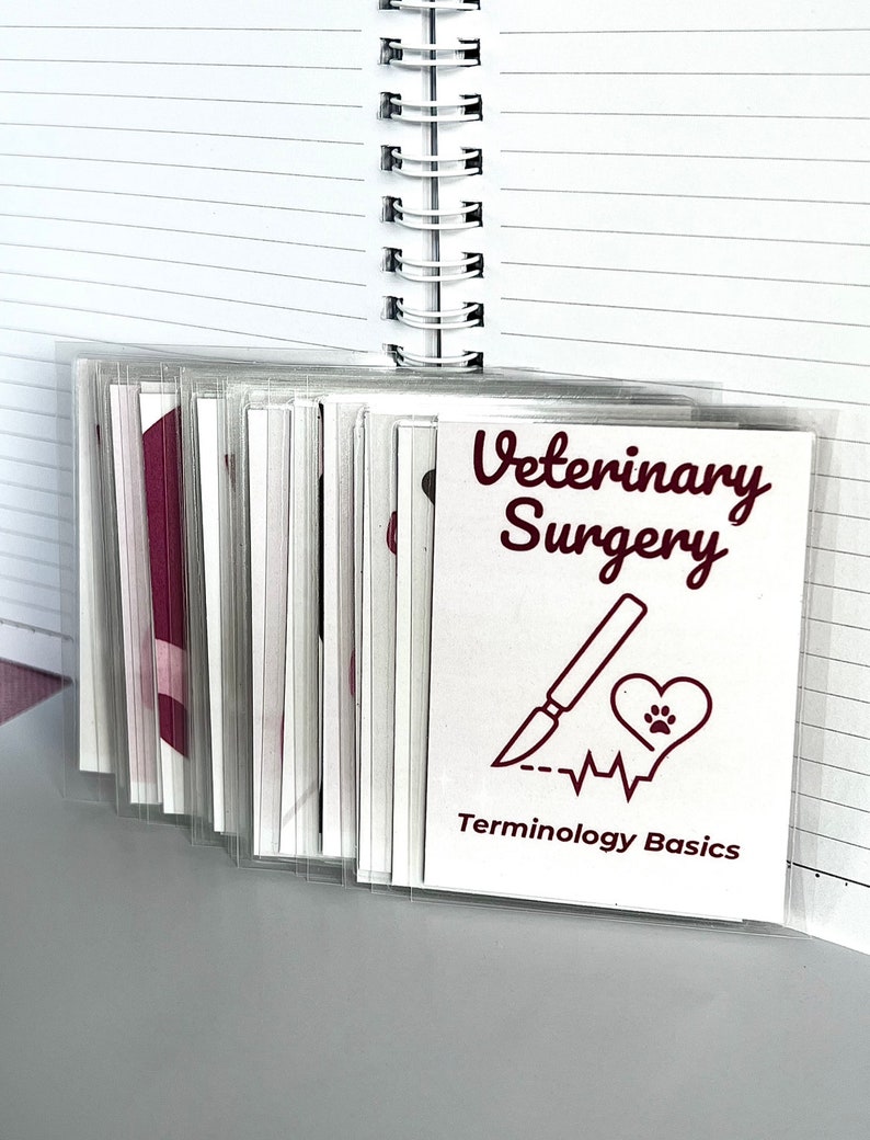 Veterinary Surgery Flashcards Veterinary Study Veterinarian Pocket ...