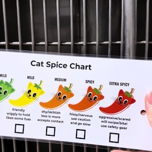 Dog Spice Chart Temperament Dog Safety Chart Veterinary Clinic Dog Cage ...