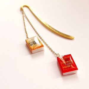 Bookmark - Custom Made Book Charm Bookmark - Etsy
