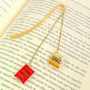 Bookmark - Custom Made Book Charm Bookmark - Etsy