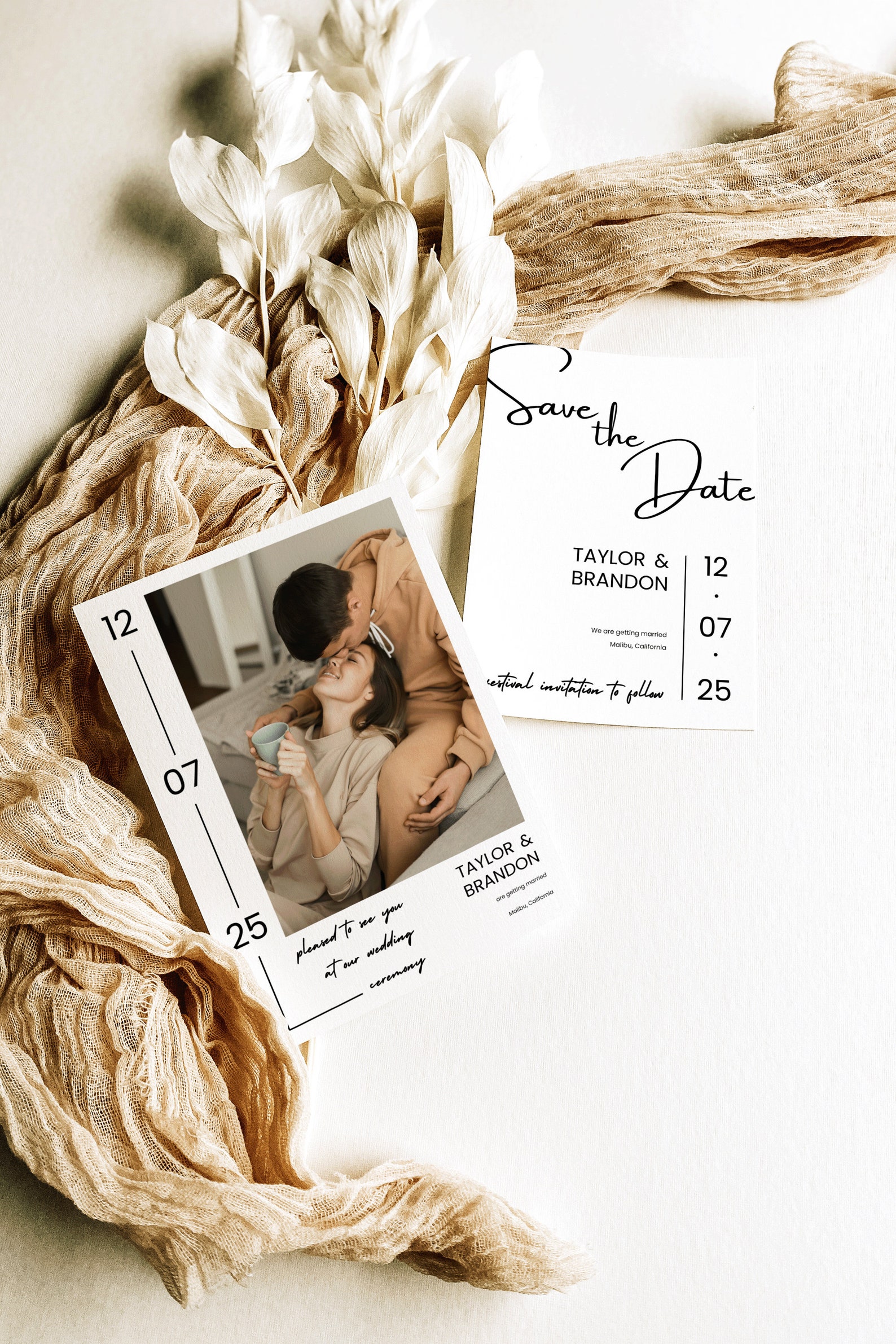 Wedding Invitation Template Bundle | DIY Wedding Stationery Bundle ...