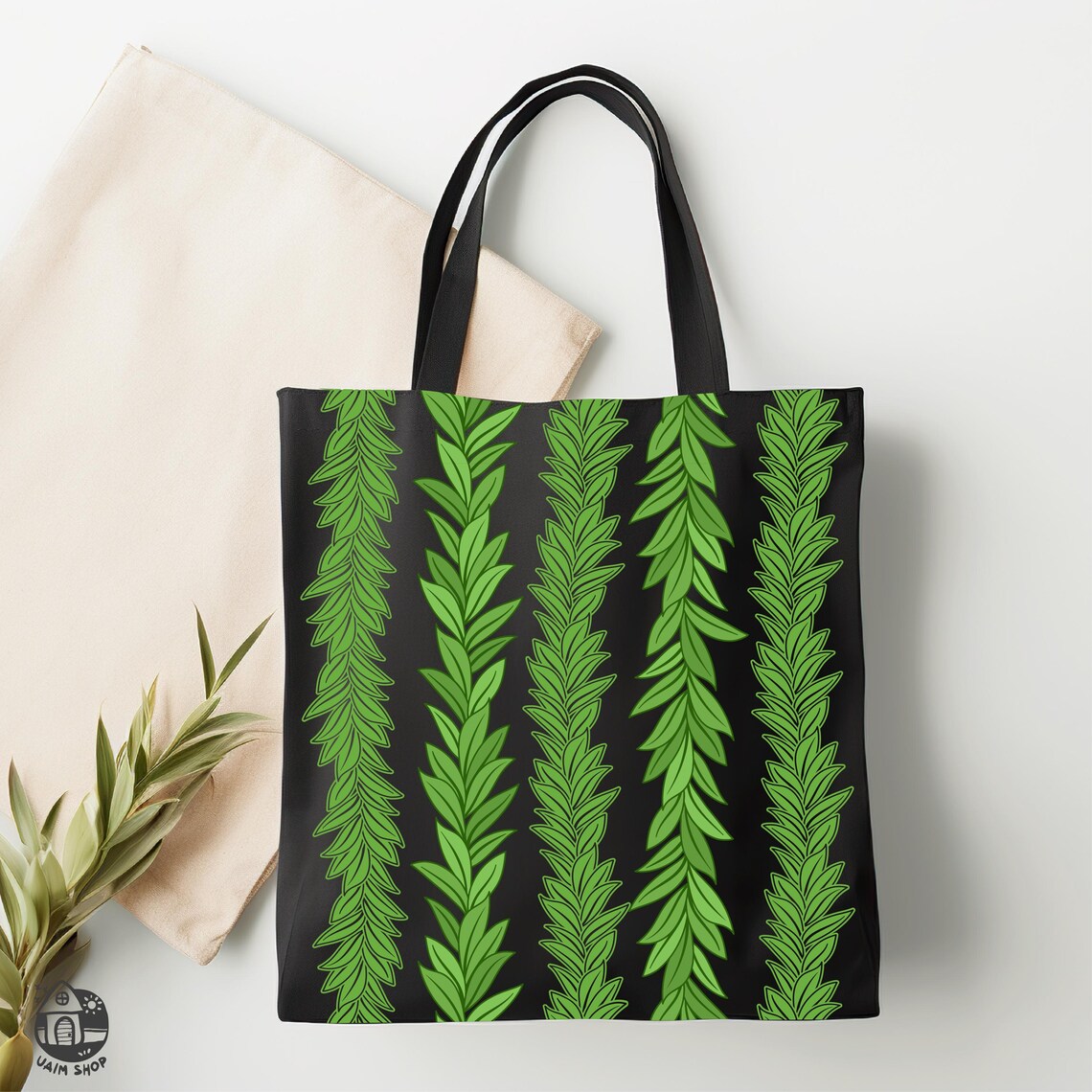Seamless Pattern Maile Lei | Outline Maile Svg Cut File | Digital ...