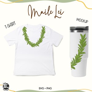 Maile Lei Svg | Lei Strand Png | Maile Cut File | Digital Download - Etsy