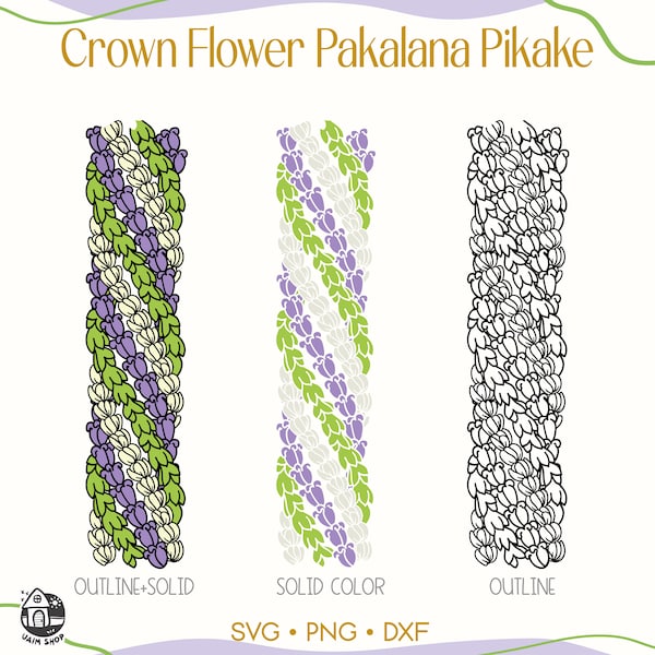 Crown Flower Lei Clipart - Etsy