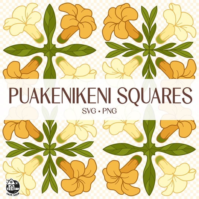 Puakenikeni Quilt Pattern - Etsy