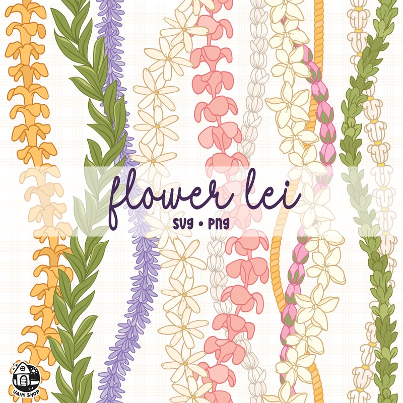 Svg Design for Lei - Etsy