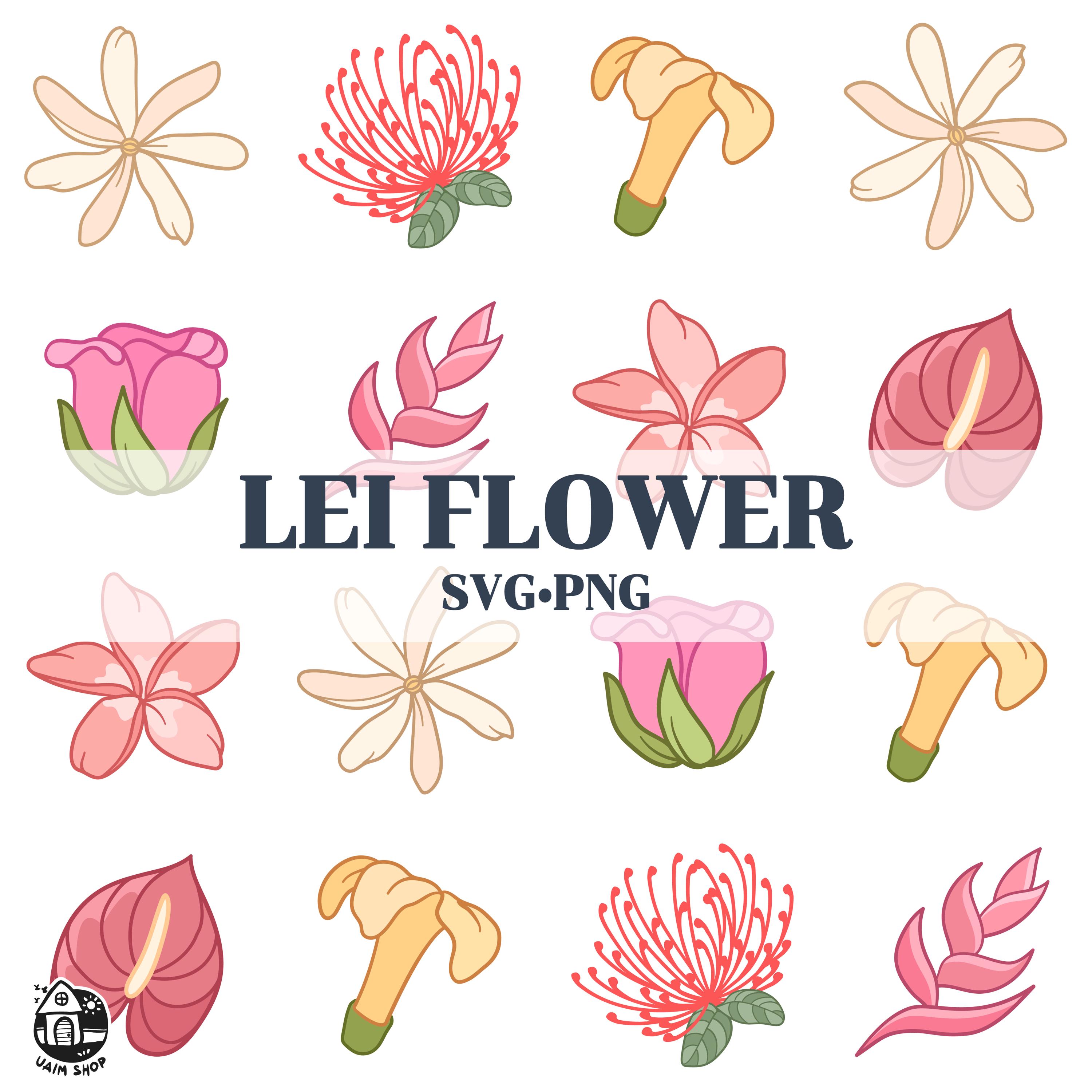 Seamless Pattern Tiare Ohia Lehua Puakenikeni Lokelani Heliconia ...