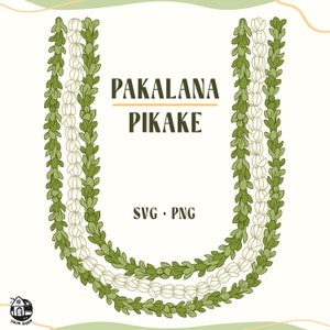 Curve Pakalana Lei and Pikake Lei | Svg Cut File Digital Download - Etsy