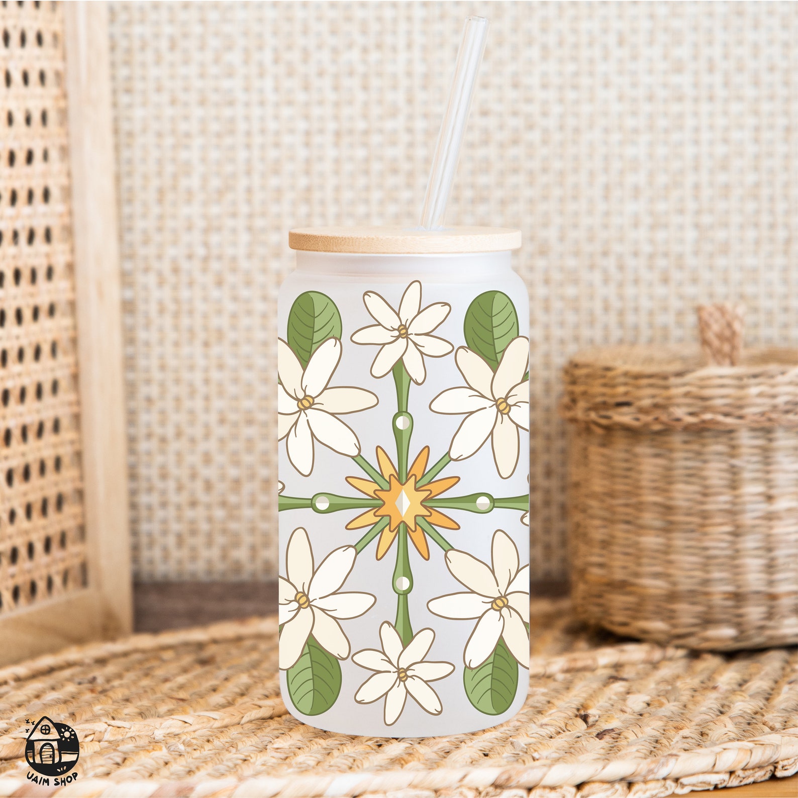 Seamless Pattern Tiare Floral Png | Squares Tiare Flower Svg Cut File ...