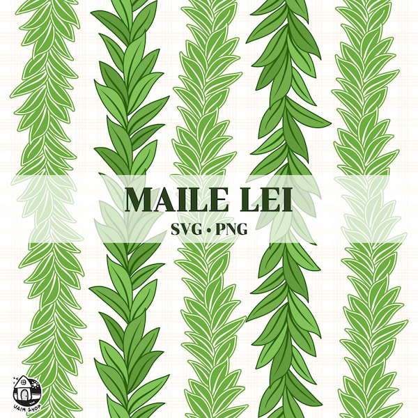 Maile Lei Svg - Etsy
