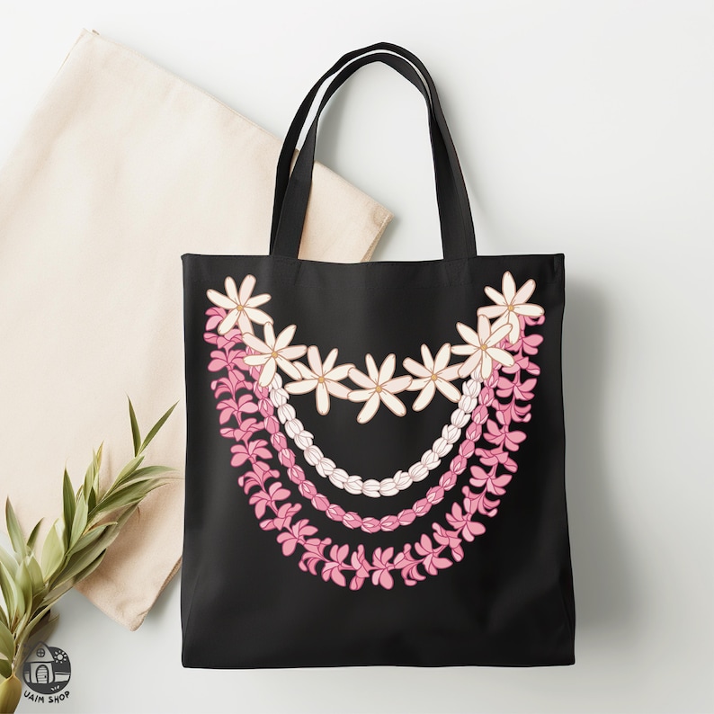 Plumeria Lokelani Pikake and Tiare Lei | 4 Flowers Curve Cut File ...