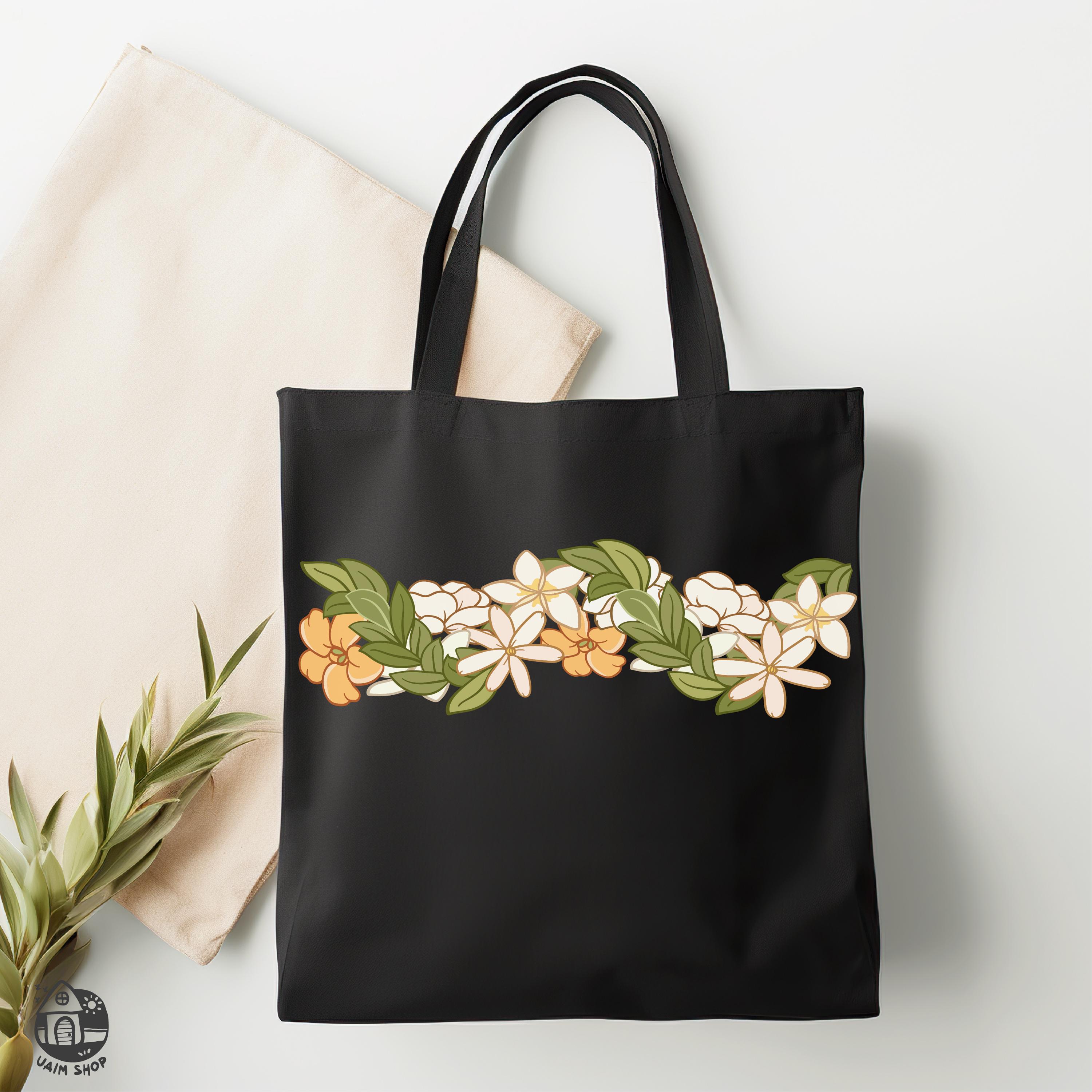 Maile Puakenikeni Tiare Plumeria Pikake Lei Svg | Twist Flower Lei ...