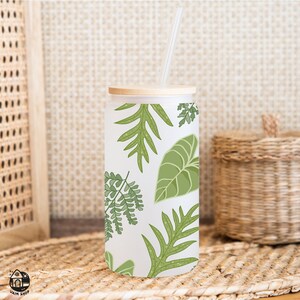 Seamless Pattern Palapalai Kalo Leaf and Lauae Fern Png | Svg Cut File ...