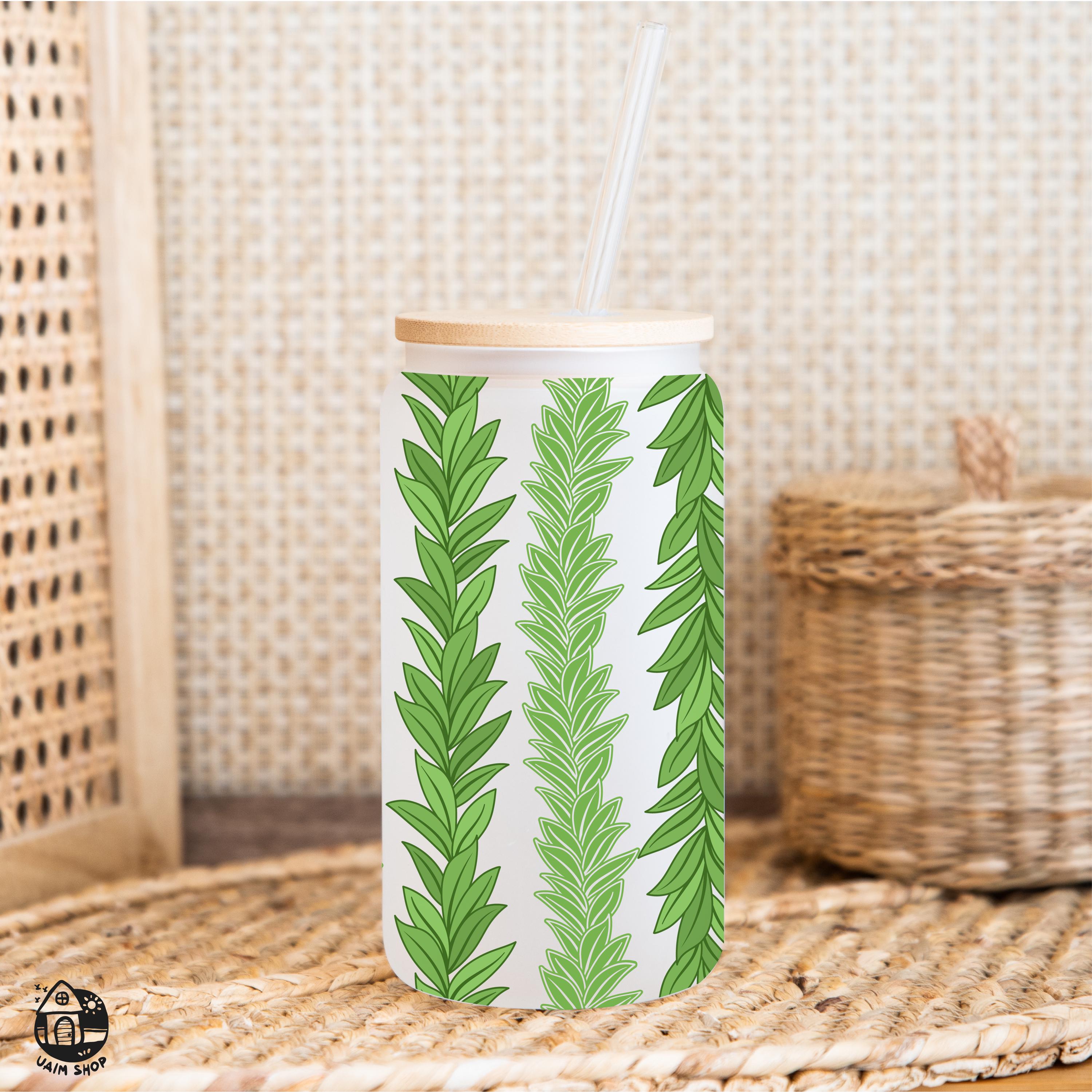 Seamless Pattern Maile Lei | Outline Maile Svg Cut File | Digital ...