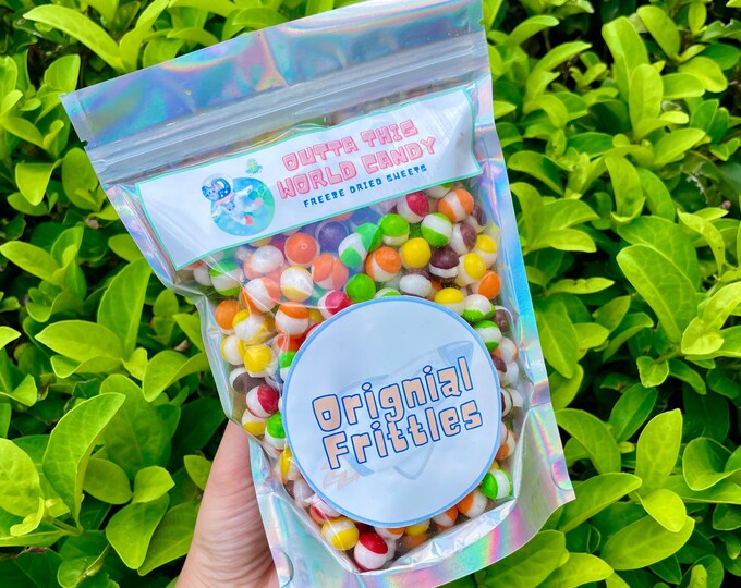 Freeze Dried Frittles, Original Flavor, 6 Oz Large Bag Freeze Dried ...