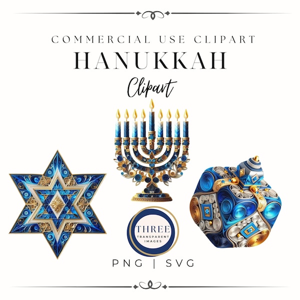 Watercolor Hanukkah - Etsy