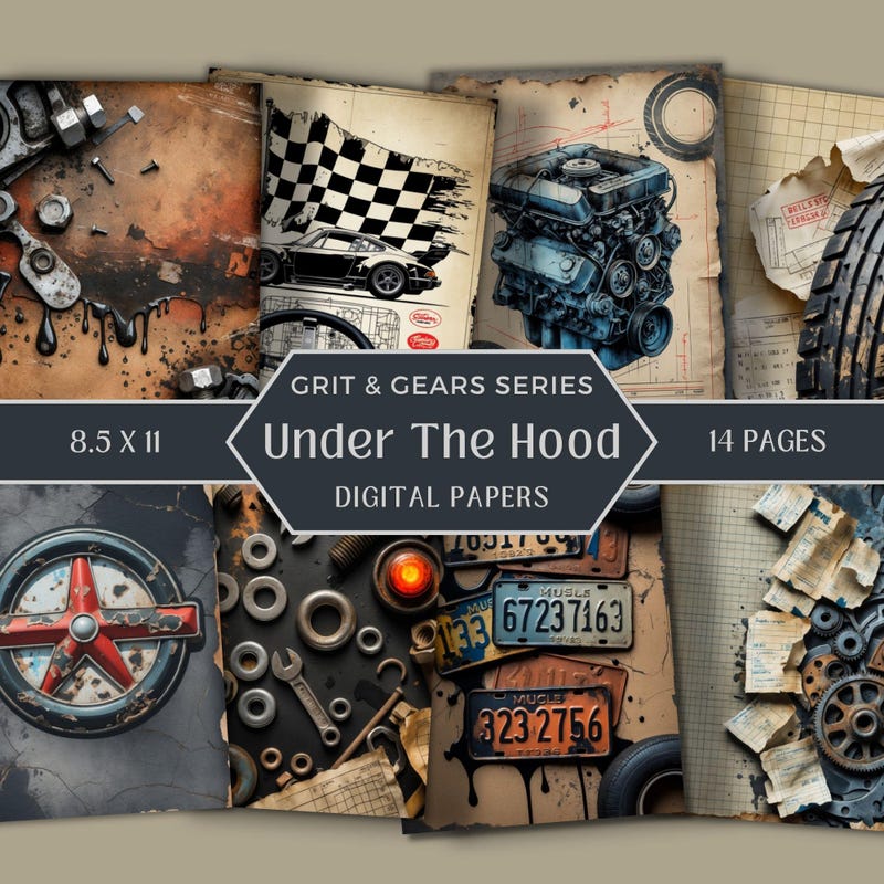 Garage Journal - Etsy