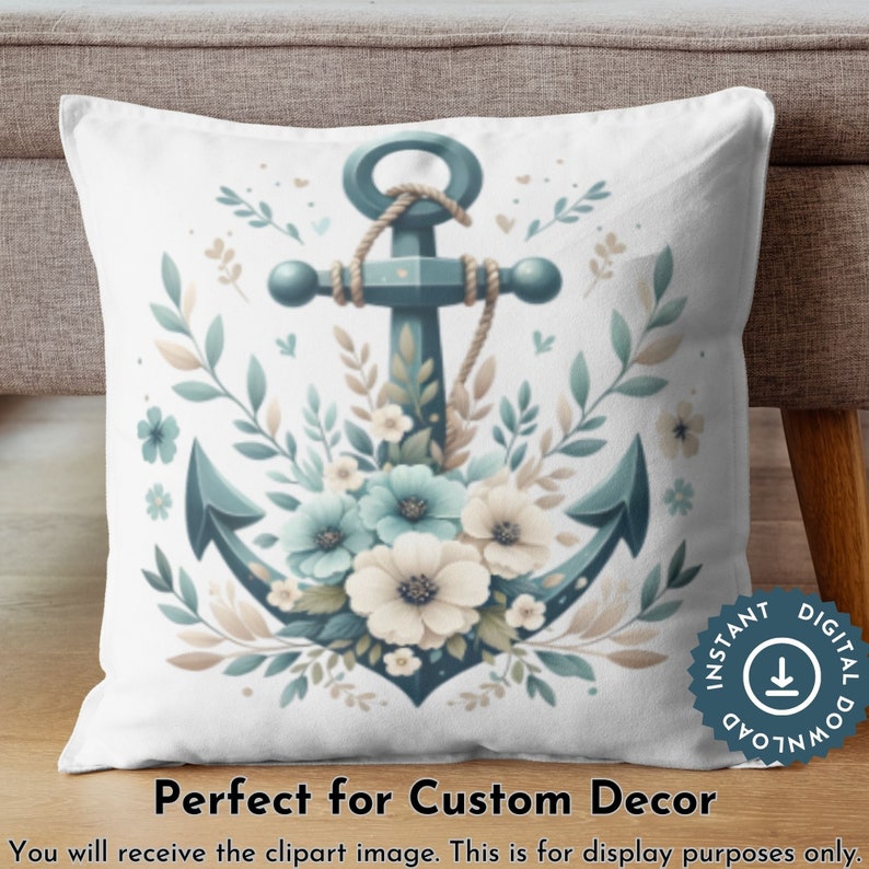 Baby Boy Clipart, Baby Shower, Nautical Clip Art, Newborn Nursery, Blue ...