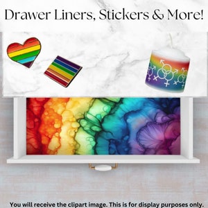 Rainbow Digital Papers, Digital Paper Bundle, Lgbtq Rainbow PRIDE, LGBT ...
