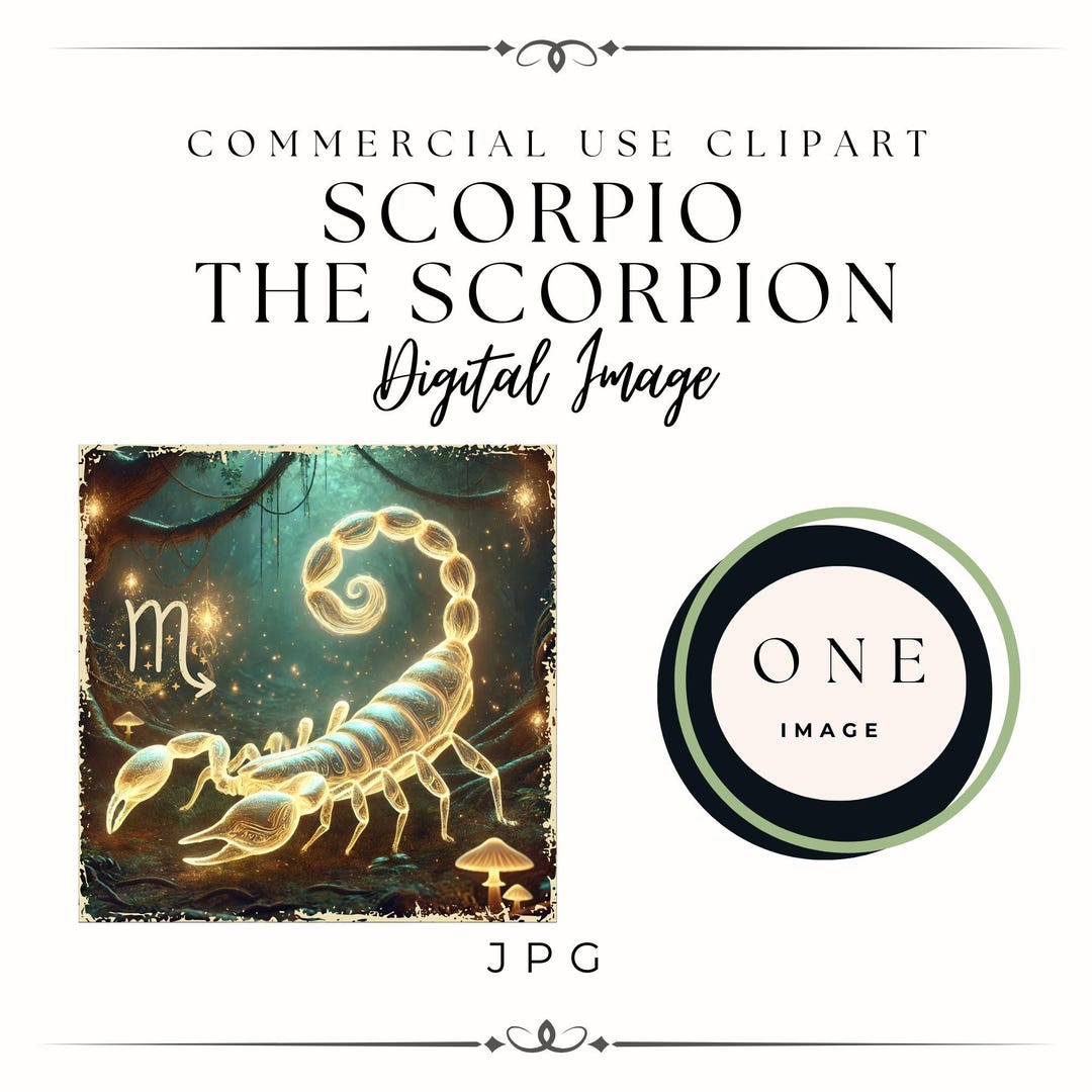 Scorpio Digital Paper, Scorpio Clipart, Scorpio Zodiac Background ...