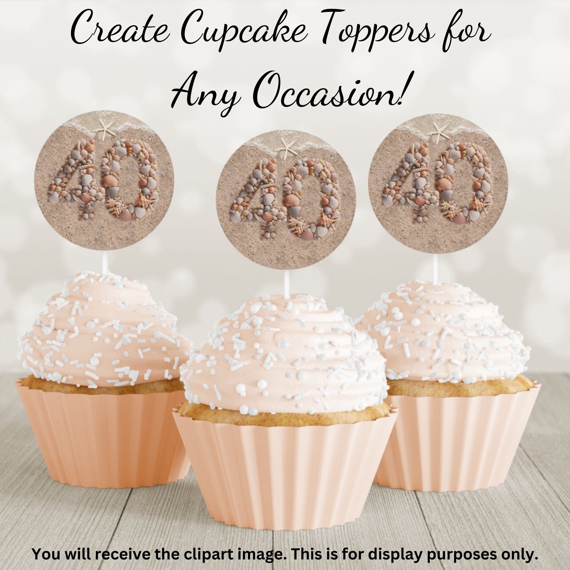 3D Letters and Numbers Clipart, Seashell Letters, Seashell Numbers ...