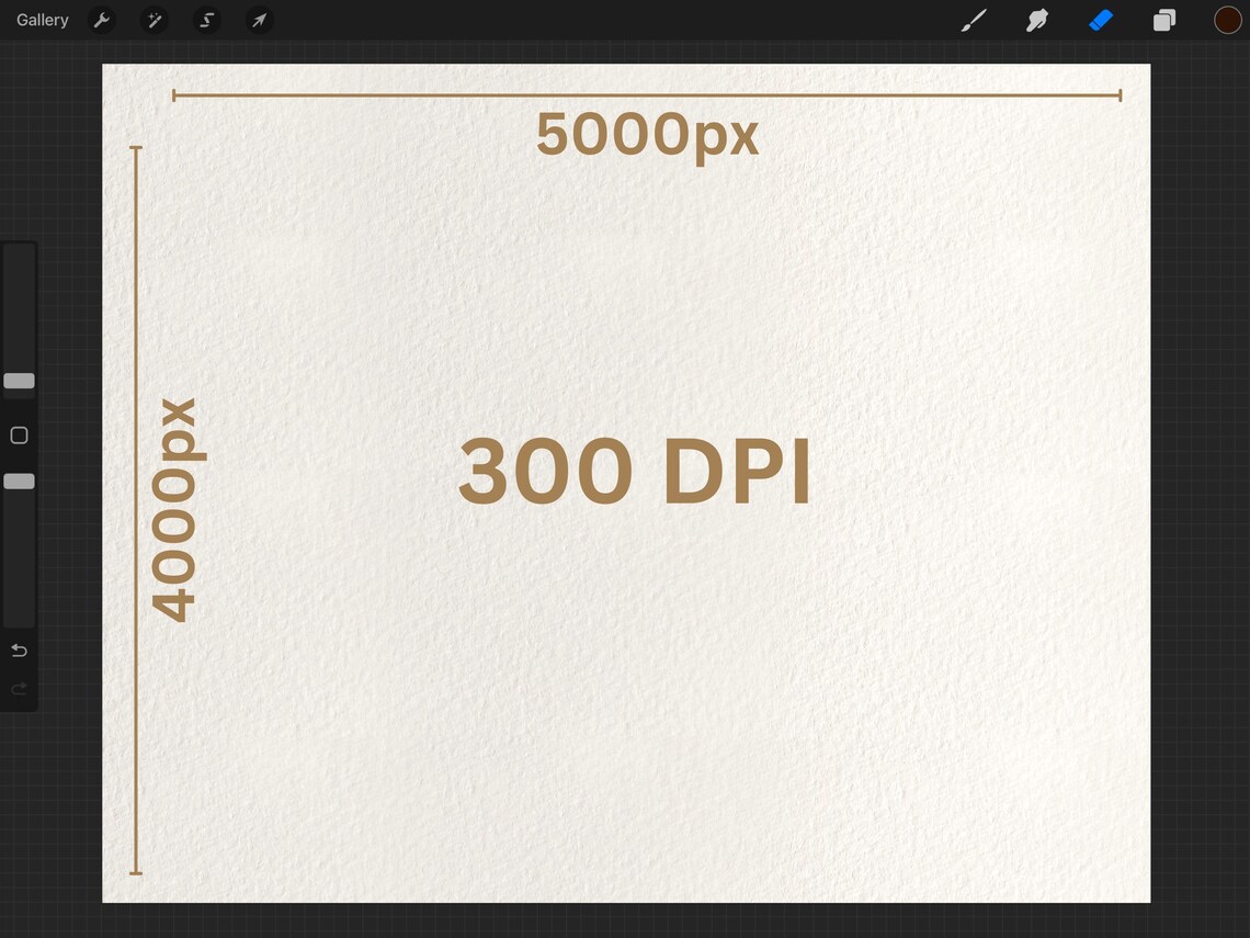 Procreate Grain Texture Digital Canvas Procreate Tool for Artwork and ...