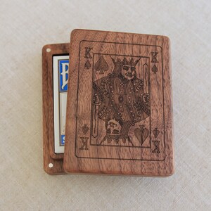 Playing Card Box Poker Collectible Personalizable Gift for Dad Gift for ...