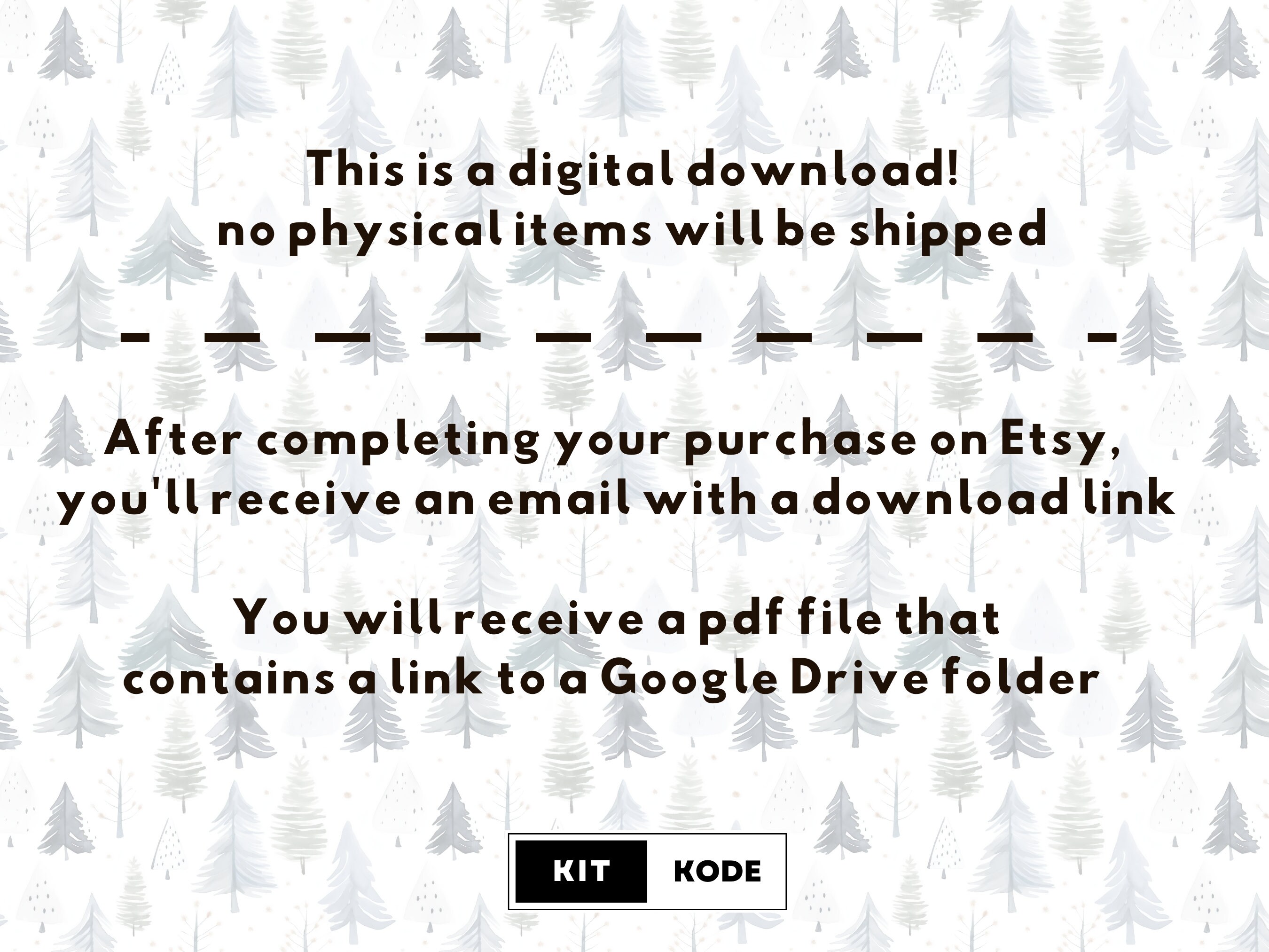 Christmas Digital Paper, Digital Paper Pack, Scandinavian Trees Pattern ...