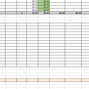 Mercari Reseller Excel Spreadsheet Profit Loss Tracker and - Etsy