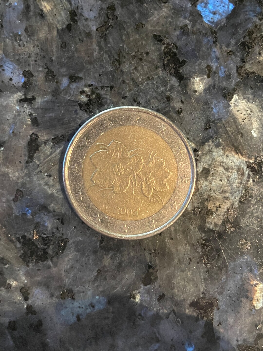 Finnish 2 Euro Coin 2009 With Rare Finnish Mint Mark - Etsy
