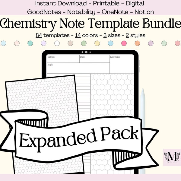 Organic Chemistry Goodnotes Study - Etsy
