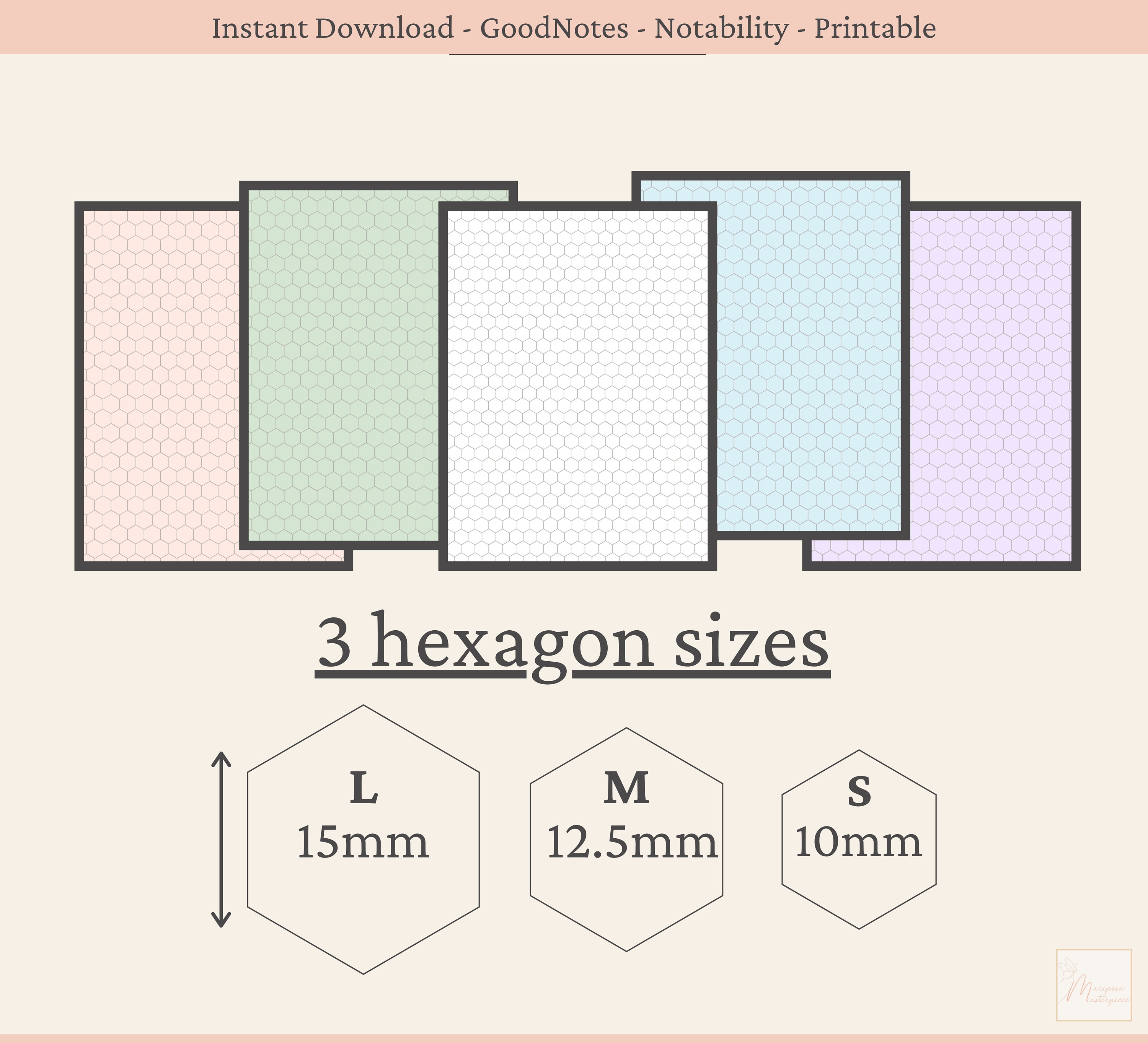 Organic Chemistry Notes Bundle for Goodnotes & Notability - Hexagon ...